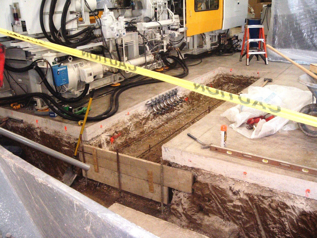 Concrete Services – C.T. Taylor Industrial Division